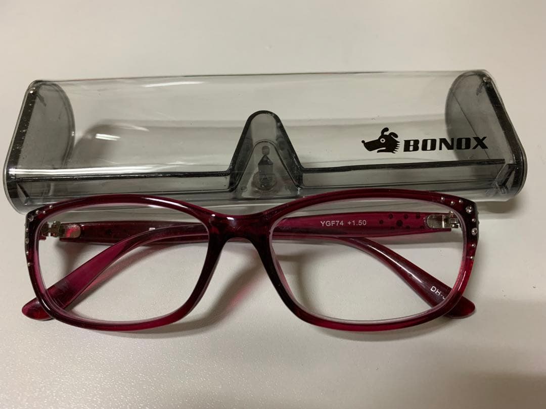 BONOX おしゃれな老眼鏡 YGF74 ＋1.50 - メルカリ