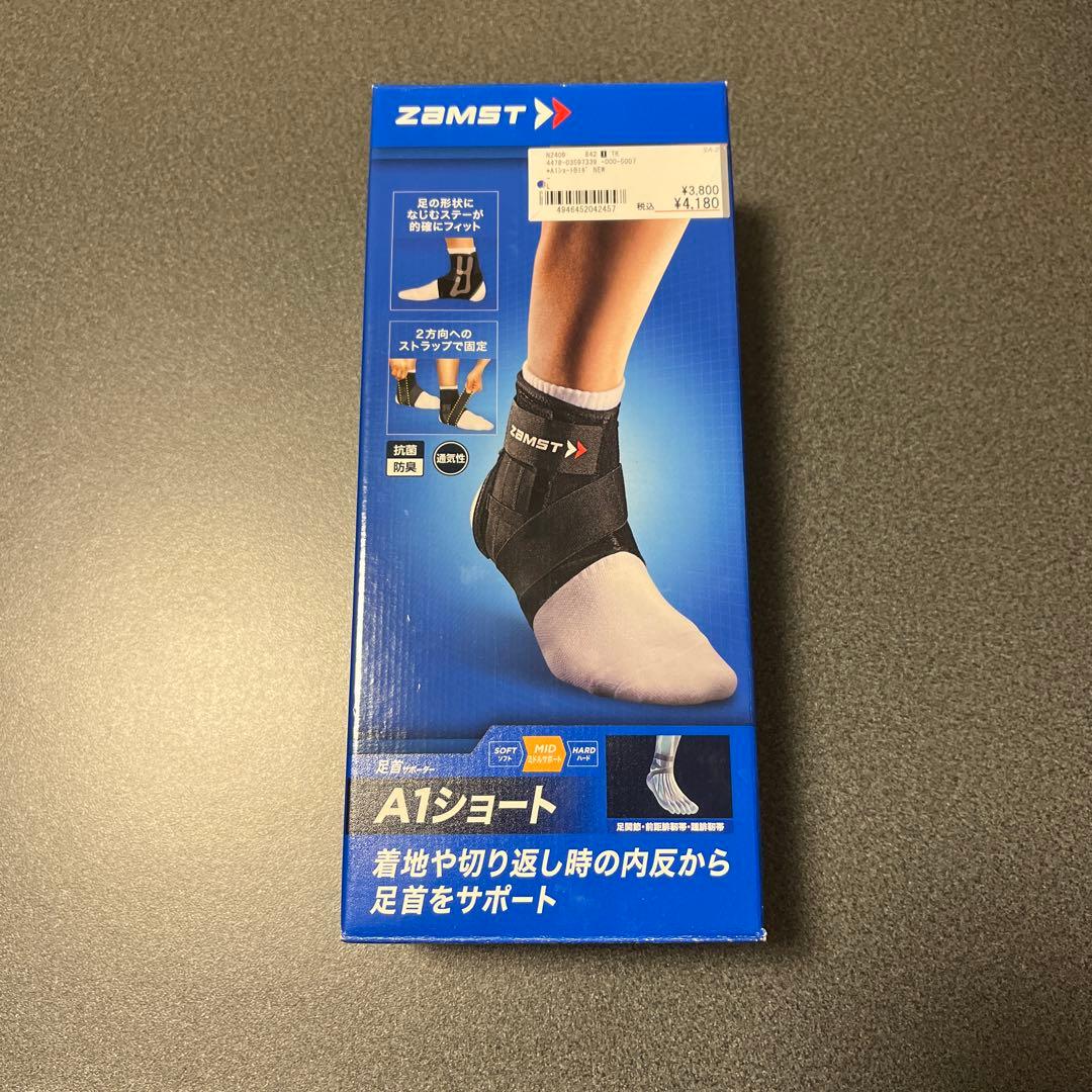 ZAMST A1-SHORT R-L 370703 BK L - メルカリ