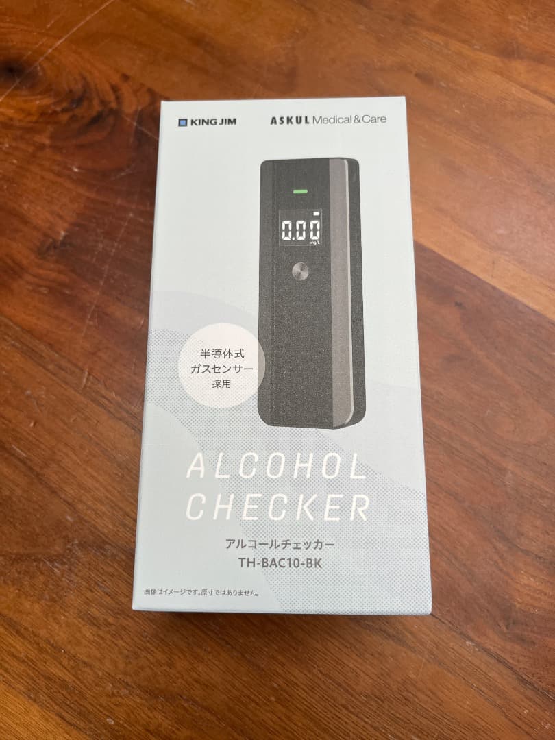 キングジム アルコールチェッカー th-bac10-bk - メルカリ