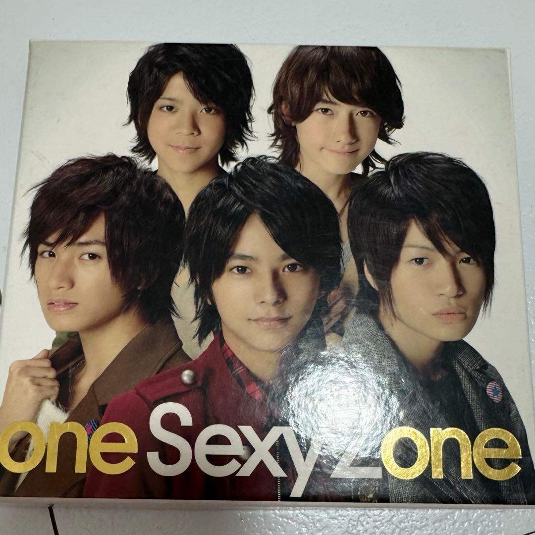 one Sexy Zone 初回限定盤 CD DVD - メルカリ