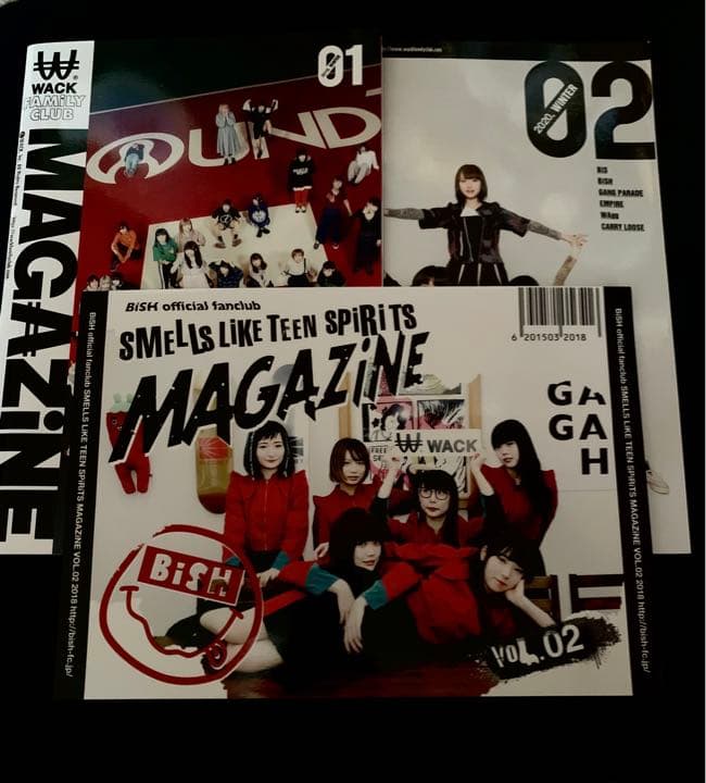 BiSH & WACK FAMiLY CLUB 会報 3冊セット +オマケ付 - メルカリ