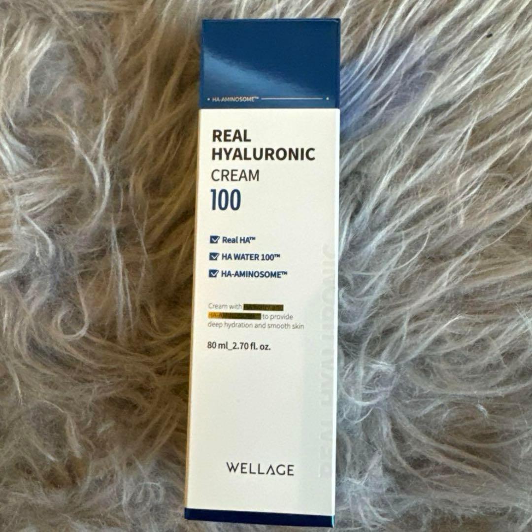 WELLAGE REAL HYALURONIC CREAM 100 80ml - メルカリ