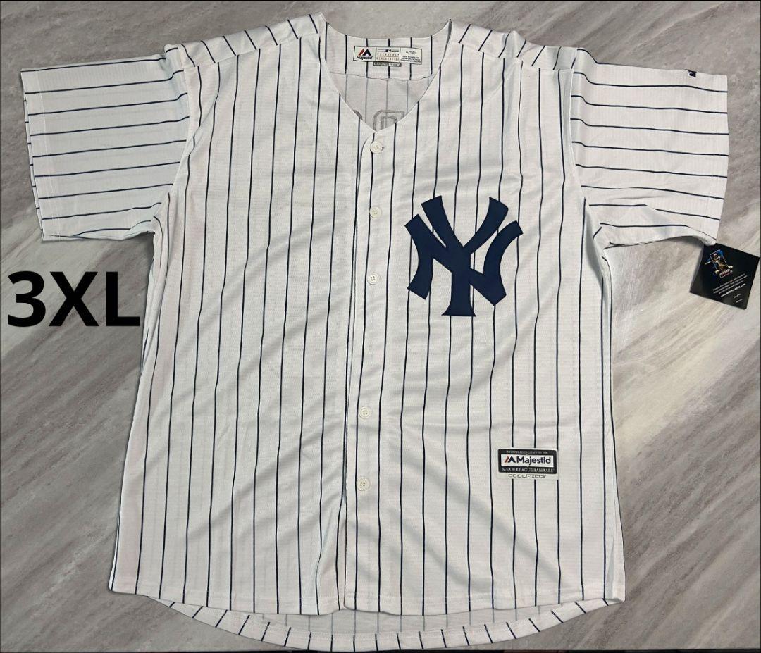マジェスティック MLB ヤンキース ジャージ ユニフォーム ジャッジ 3XL by メルカリ
