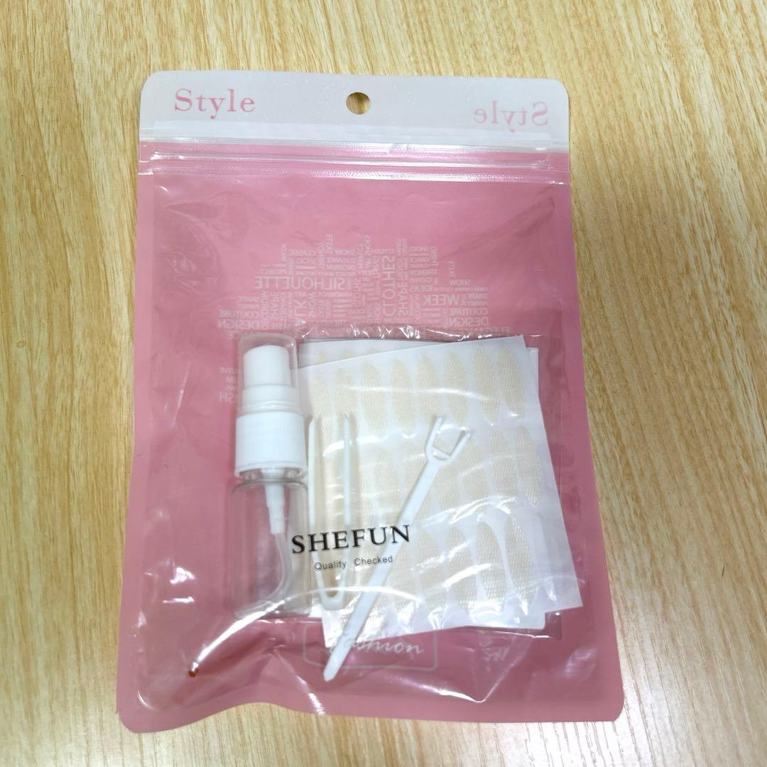 SHEFUN メッシュアイテープ 半月太め 二重テープ - メルカリ