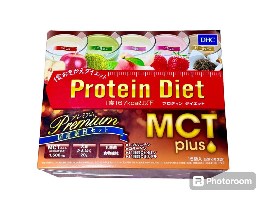 DHCプロティンダイエット MCTプラス プレミアム（国産素材セット） by メルカリ