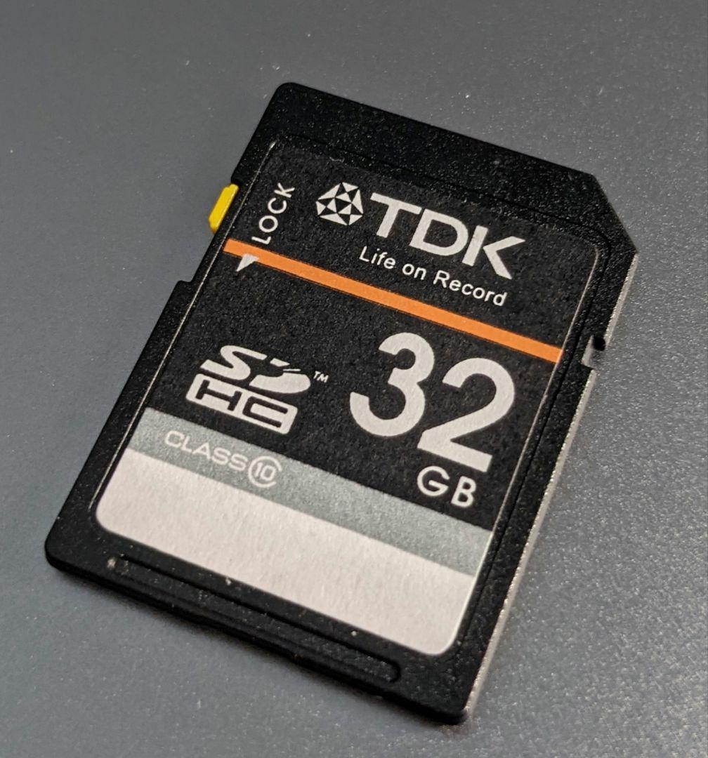 TDK SDカード 32GB class10 - メルカリ