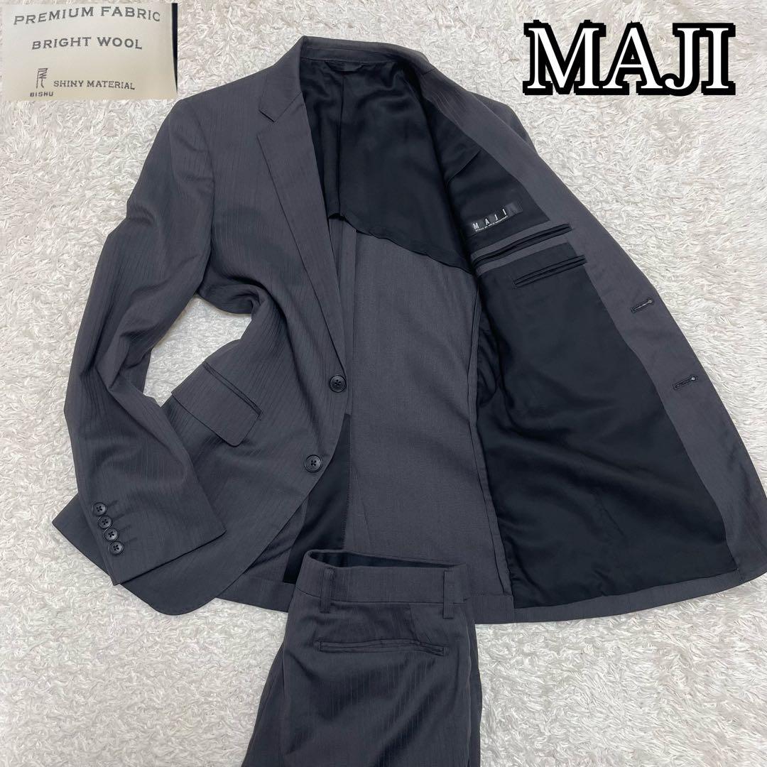 美品★AOKI MAJI マジ スーツ グレー セットアップ Y4 S - メルカリ