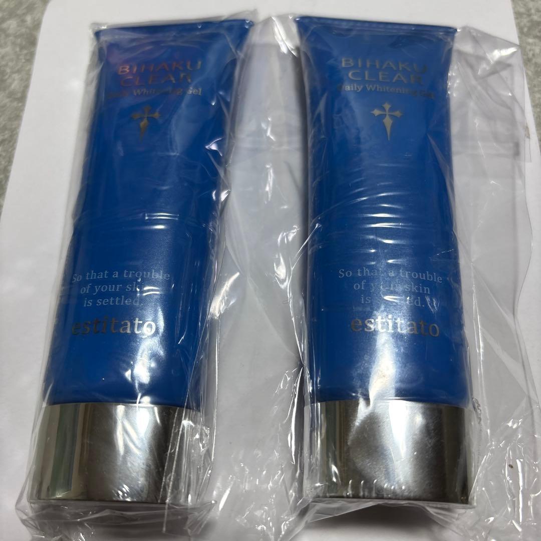 【新品】BIHAKU CLEAR ビハククリア 美白ゲルクリーム2本セット - メルカリ