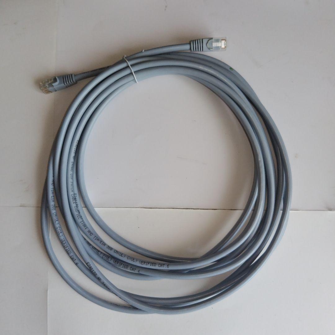 LANケーブル CAT.6 5m 中古品 - メルカリ