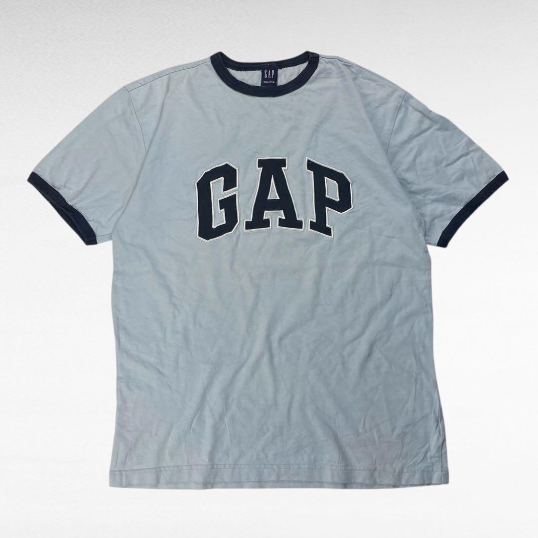 【00s】 ギャップ OLD GAP M相当 リンガーTシャツ 半袖 - メルカリ