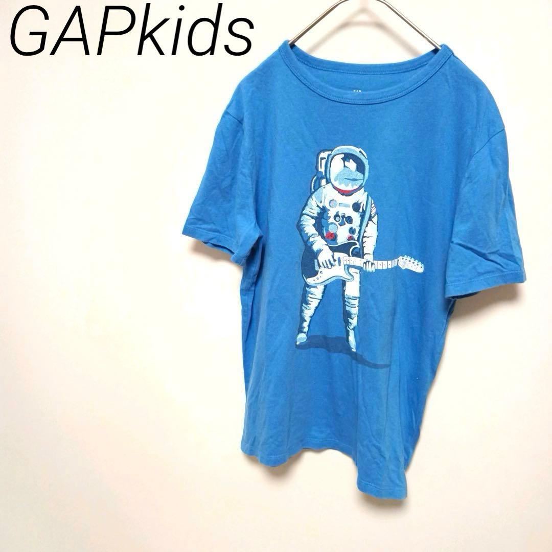 GAPkids 宇宙飛行士 ギター Tシャツ 青 150 カジュアル - メルカリ