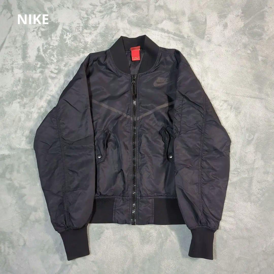 NIKE MA-1 ナイロンジャケット - メルカリ