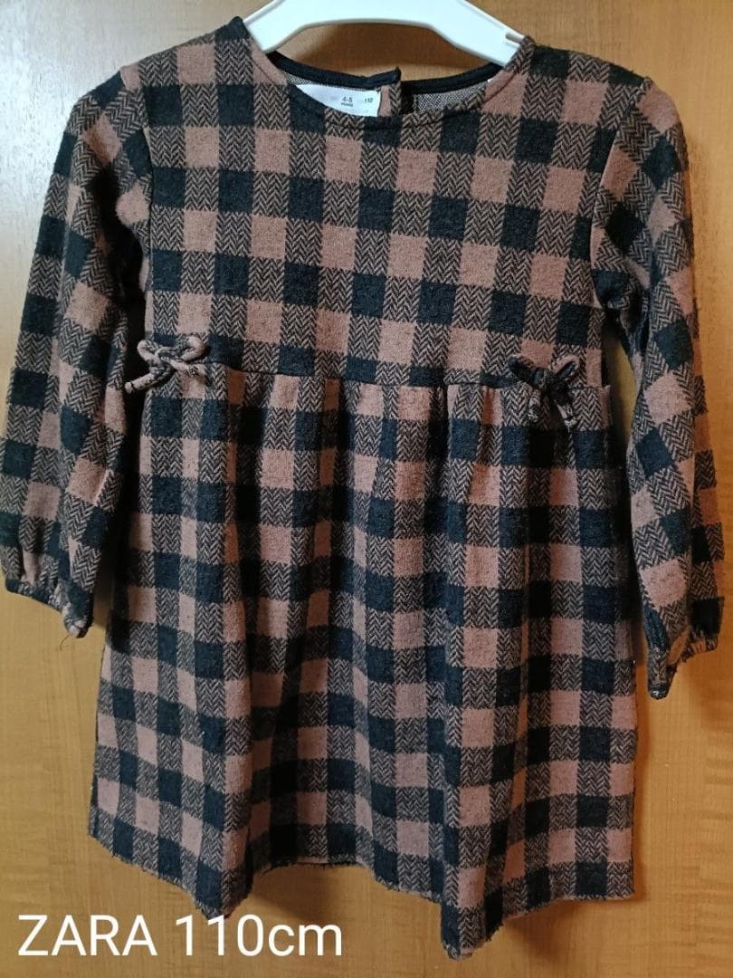 ZARA チュニック ワンピース 110cm - メルカリ