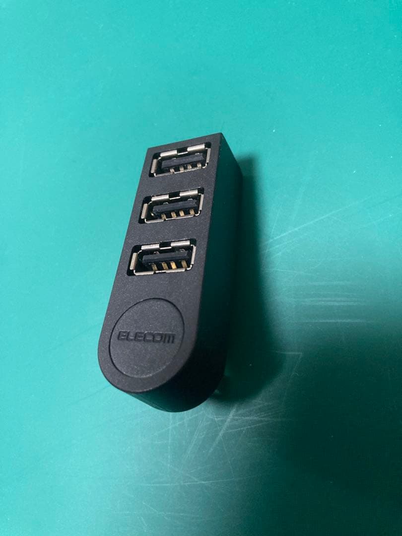 エレコム USBハブ 2.0 バスパワー 3ポート 直挿し U2H-TZ325 - メルカリ