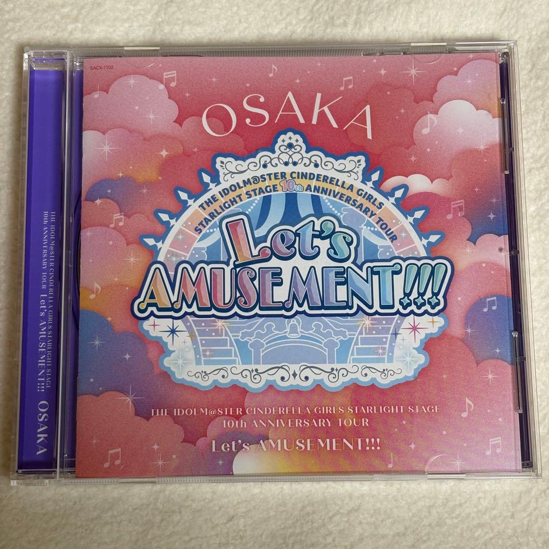 デレマス Let’s AMUSEMENT!!! 会場オリジナルCD OSAKA - メルカリ