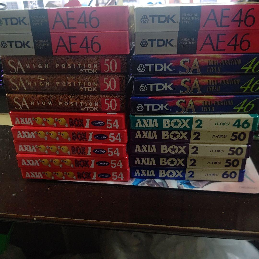 未開封 TDK AE 46 カセットテープ 46分 20本セット - メルカリ