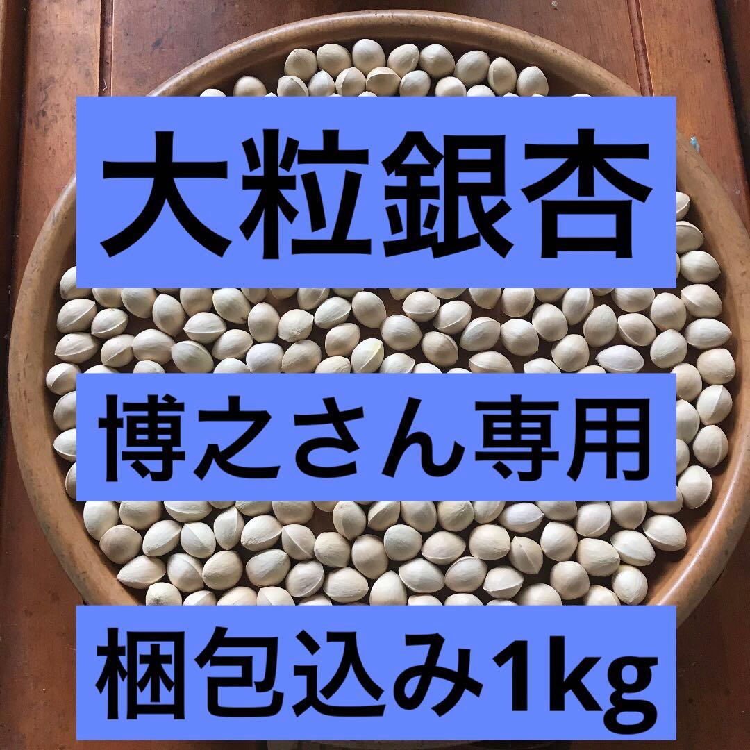 お店も利用。大粒銀杏梱包込み1kg。3L〜4L。祖父江藤九郎です。 - メルカリ