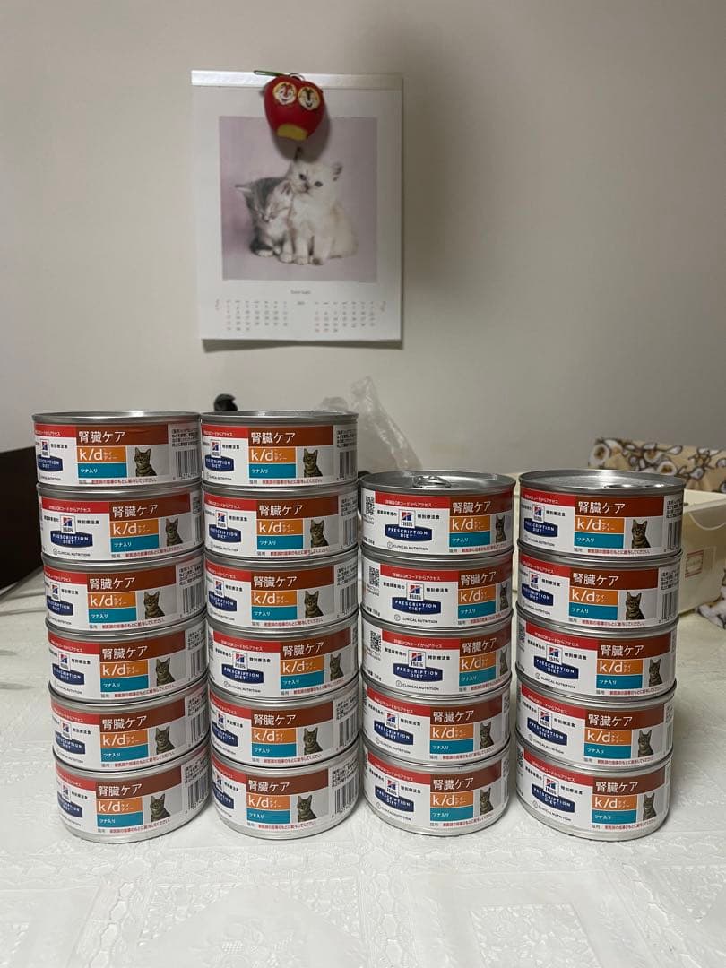 ヒルズ 腎臓ケア k/d 猫缶156g×19缶 - メルカリ