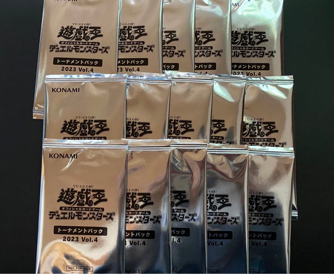 遊戯王 トーナメントパック2023 Vol.4 新品未開封15パック - メルカリ