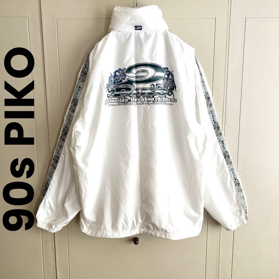 PIKO ピコ Y2K ロゴデザイン ナイロンジャケット - メルカリ