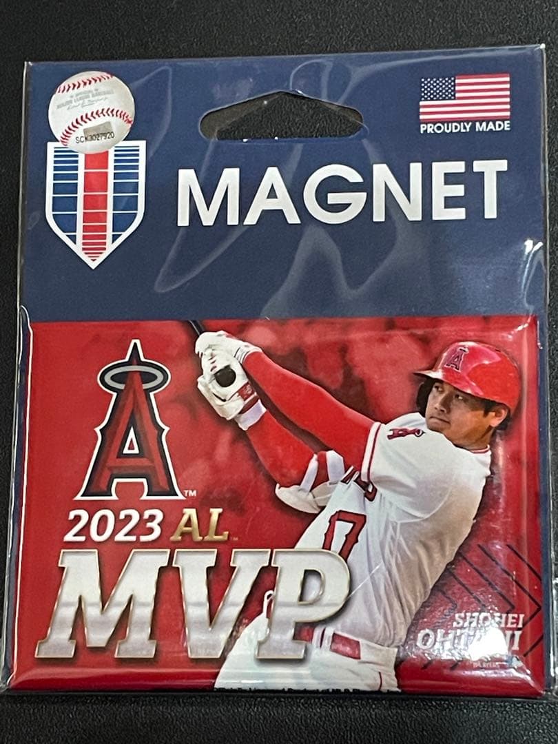 【受注生産品】大谷翔平2023MLB AL MVP記念 マグネット エンゼルス - メルカリ