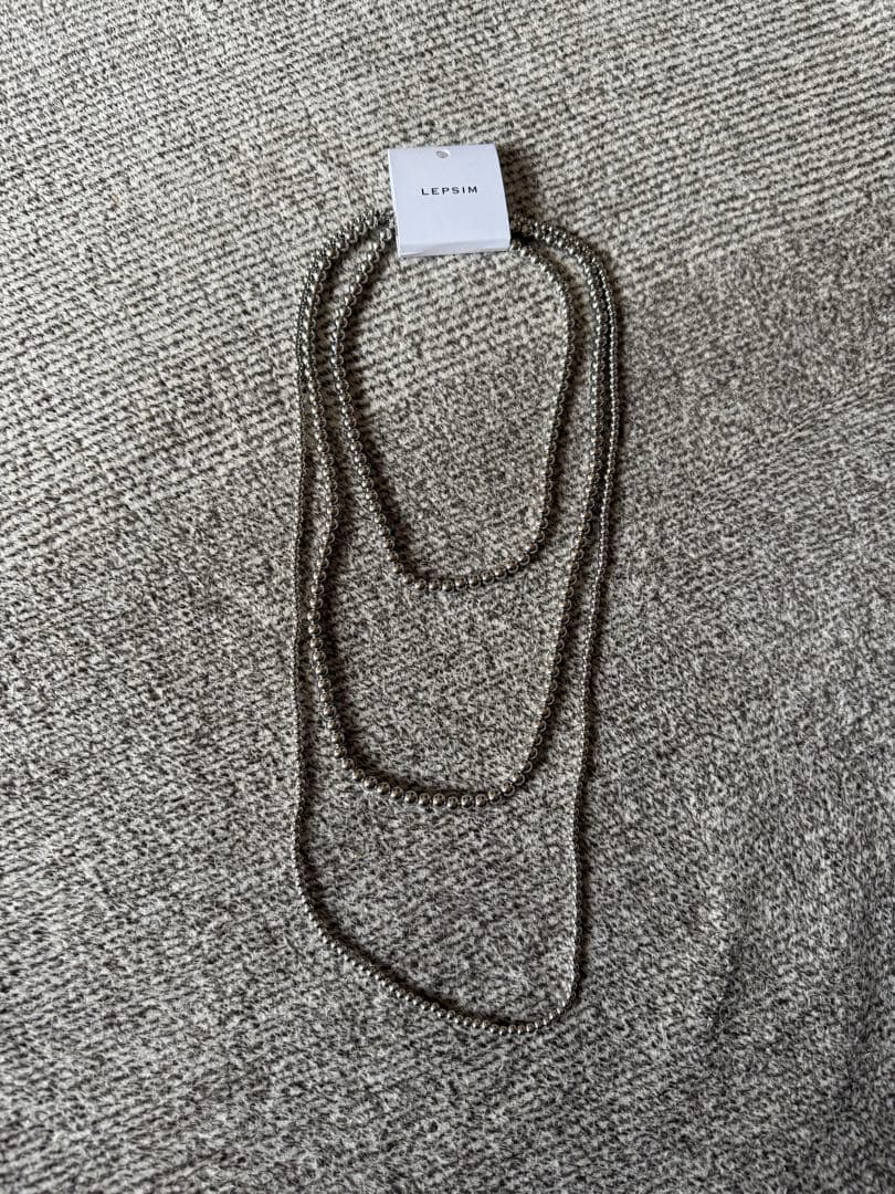 LEPSIM 3レンボールネックレス - メルカリ