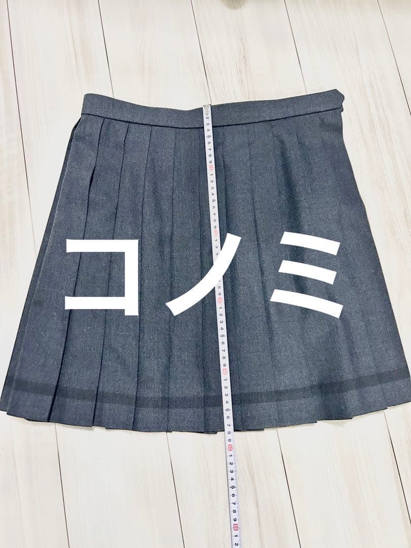 コノミ CONOMi プリーツスカート グレー 入学式 W69 - メルカリ