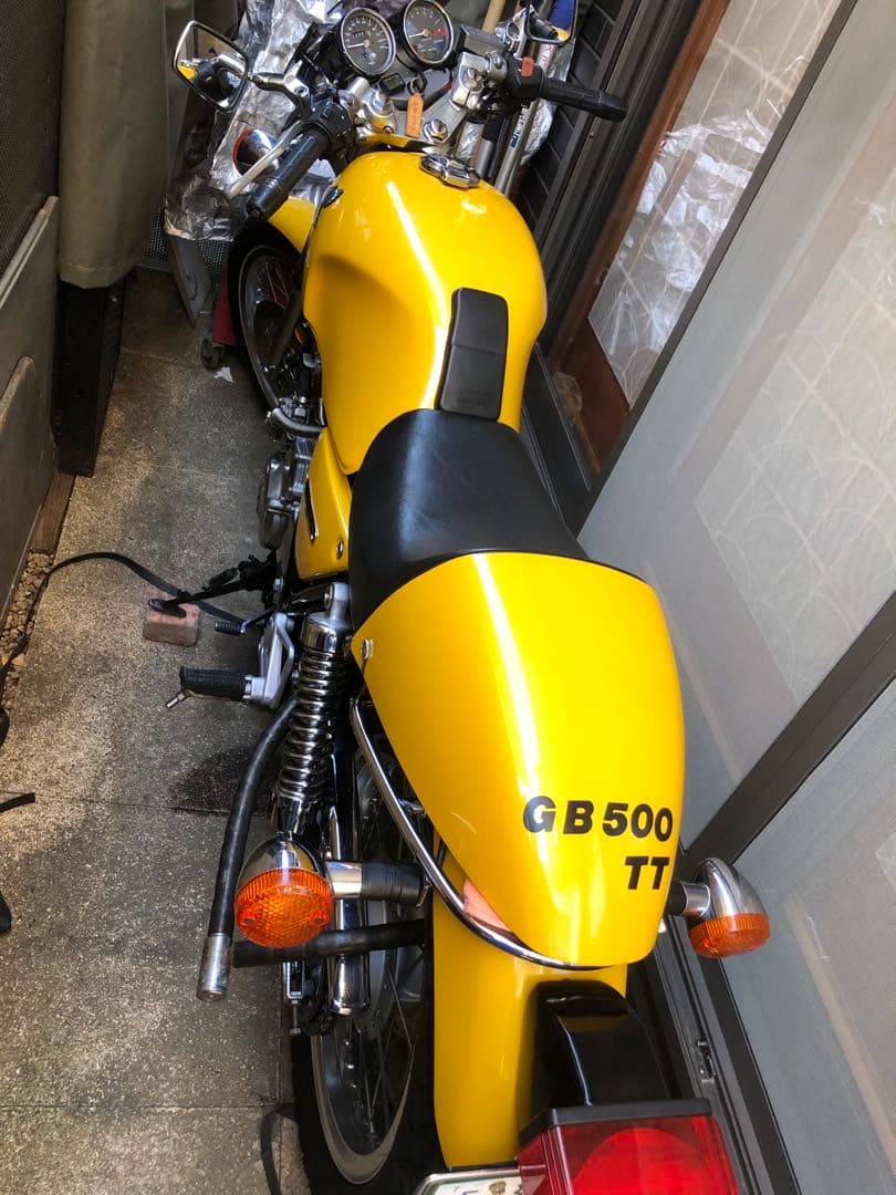 【美品】Honda ホンダ GB500 TT 黄色 - メルカリ