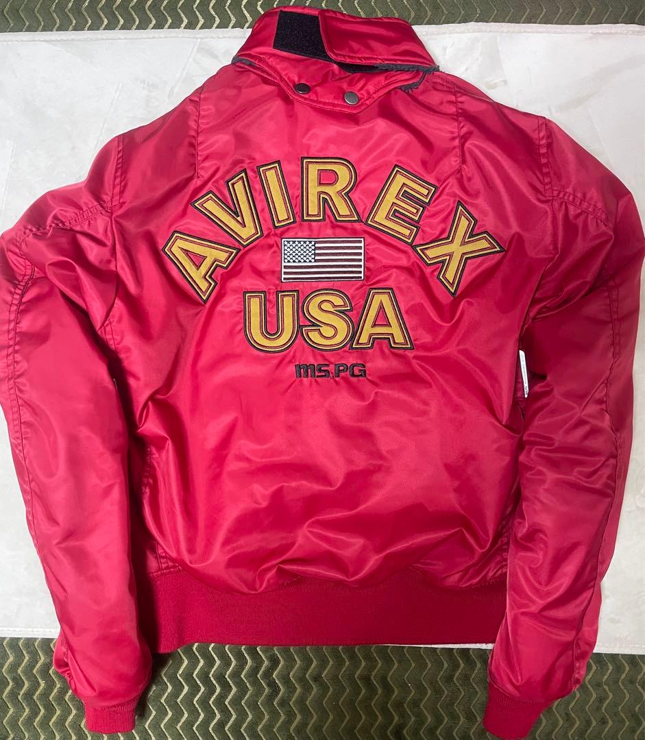 AVIREX ライディングJKT フライトJKT M 短丈 - メルカリ