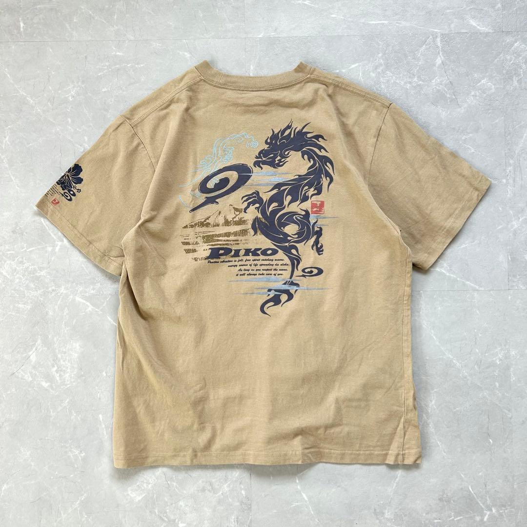 00s old piko tシャツ cityboy 古着 y2k 龍 surf - メルカリ