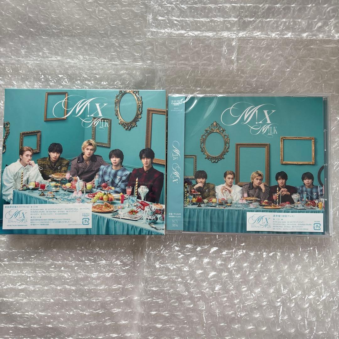 M!LK M!X アルバム 初回限定盤A 通常盤 - メルカリ