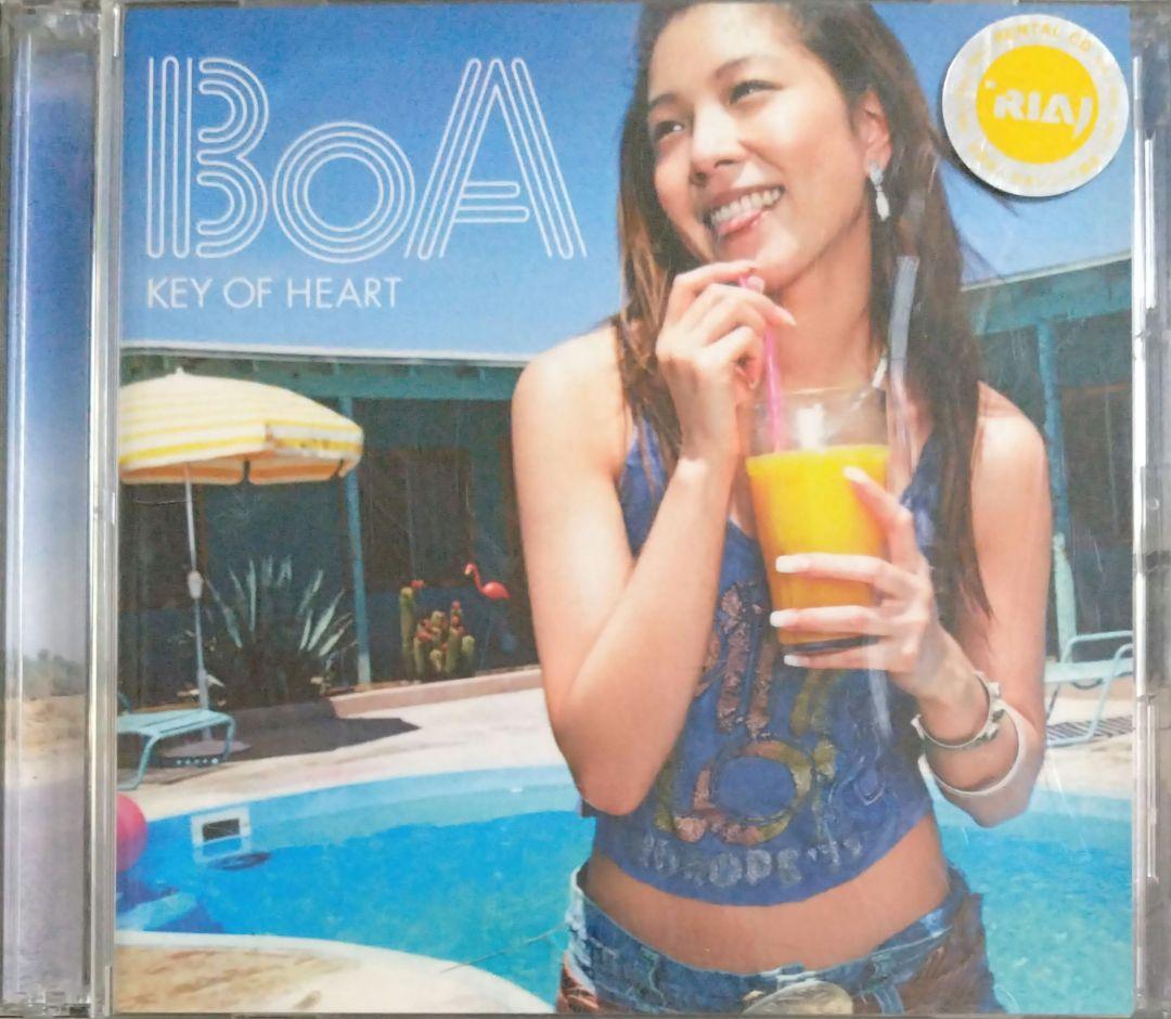 BoA / KEY OF HEART DVD付き レンタル落ち - メルカリ