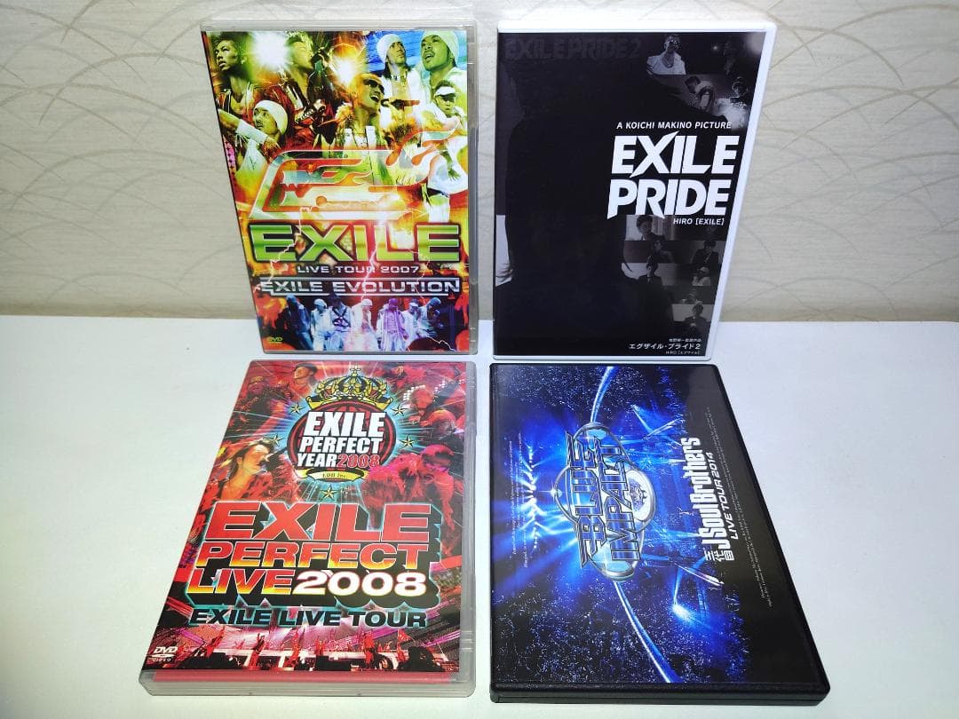 ⛵ EXILE＆三代目 J Soul Brothers DVD 4枚セット⛵ - メルカリ
