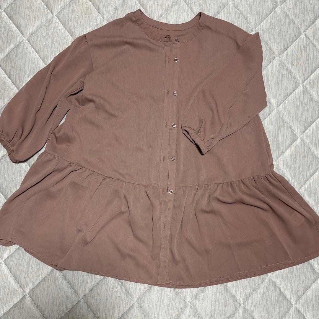 DRESKIP イージーケアー 2WAY ティアードブラウス by メルカリ