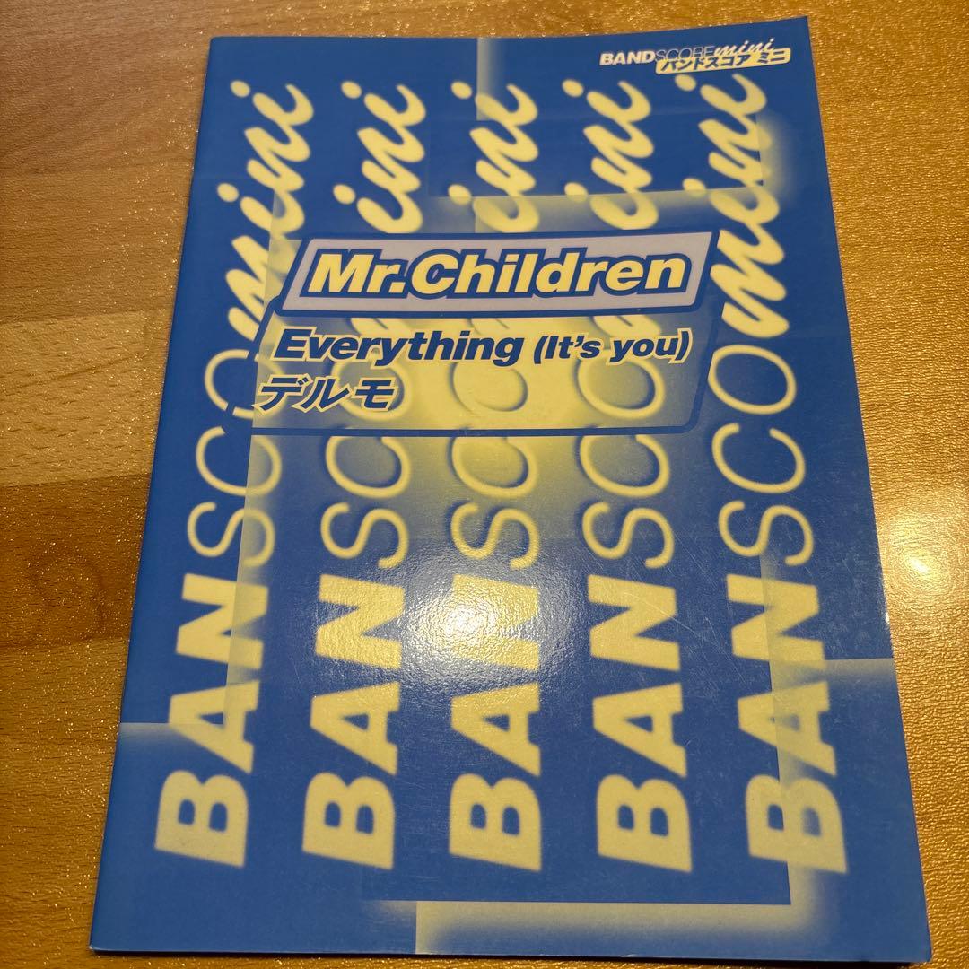 Mr.Children Everything (It's you) デルモ 楽譜 - メルカリ