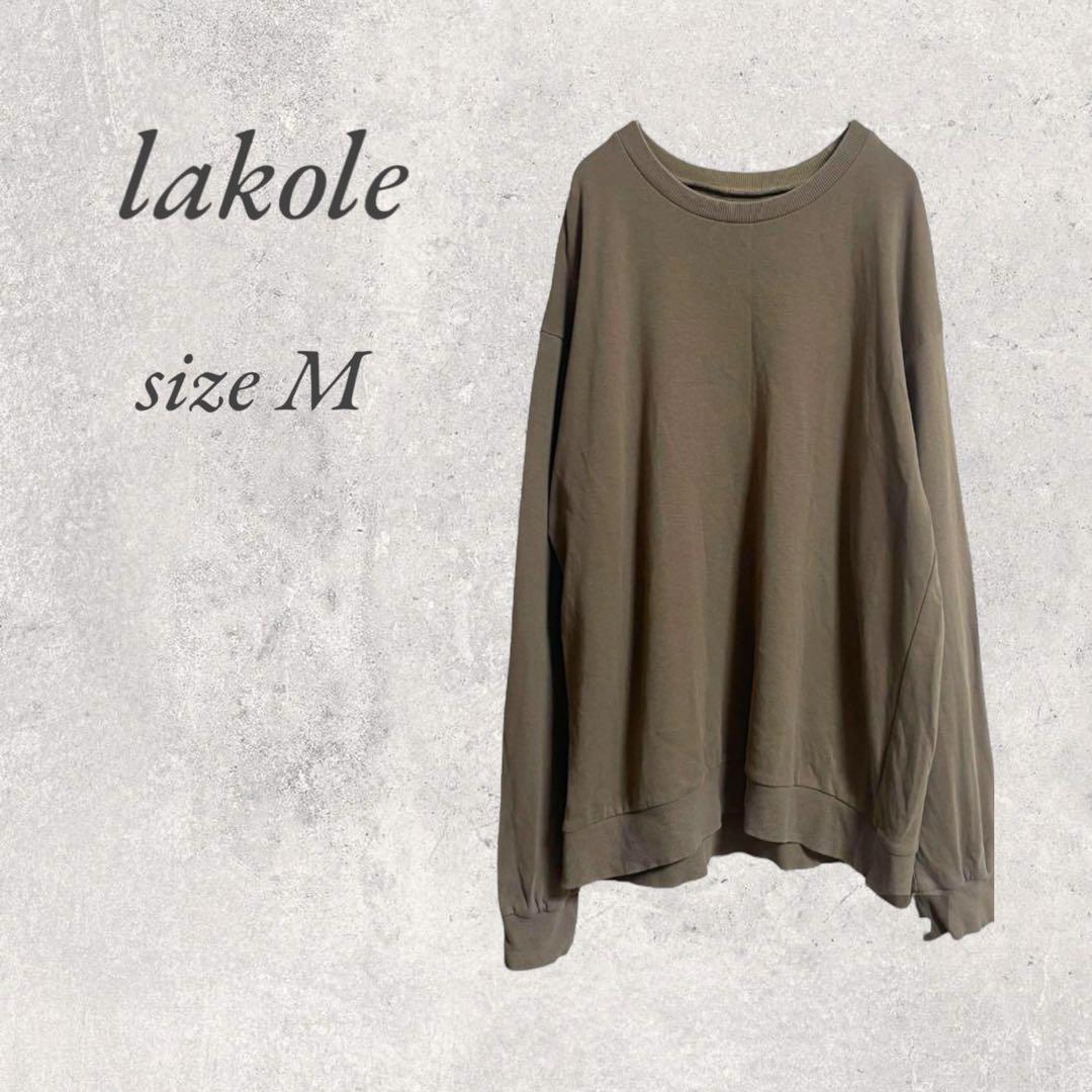 lakoleラコレ/スウェット/M /ブラウン/大きい/トレーナー/No.166 by メルカリ