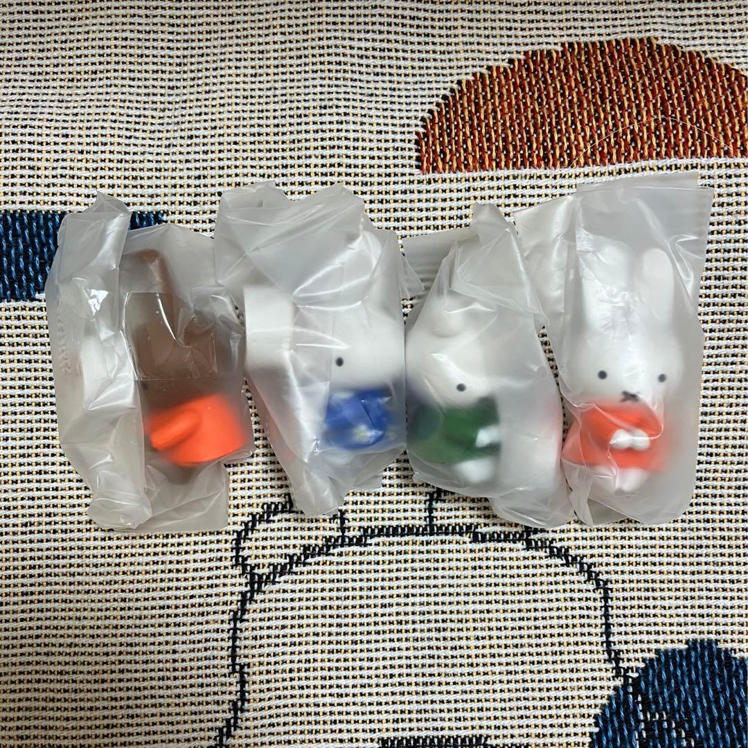 【全4種】ちょっこりさんFig.miffy ミッフィー ガチャガチャ ガシャポン - メルカリ