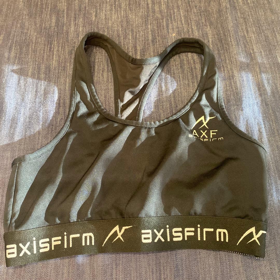 アクセフ AXF スポーツブラ スポブラ Mサイズ M カップなし 美品 - メルカリ
