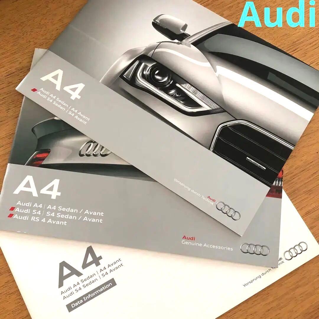 Audi A4/S4/RS4 カタログ⭐️モノクロフォト2枚付 - メルカリ