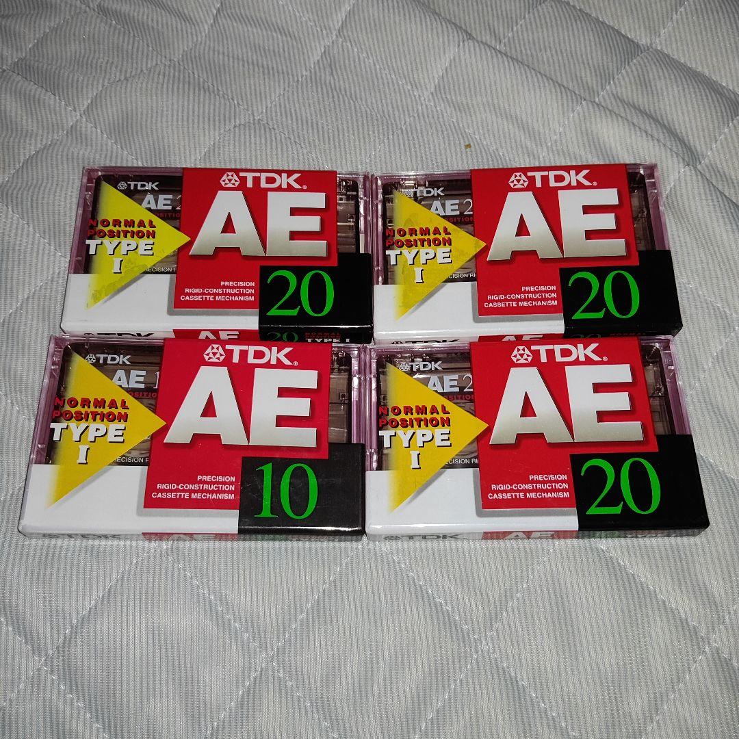 【中古】TDK AE カセットテープ 4本セット (20分×3本, 10分×1本) - メルカリ