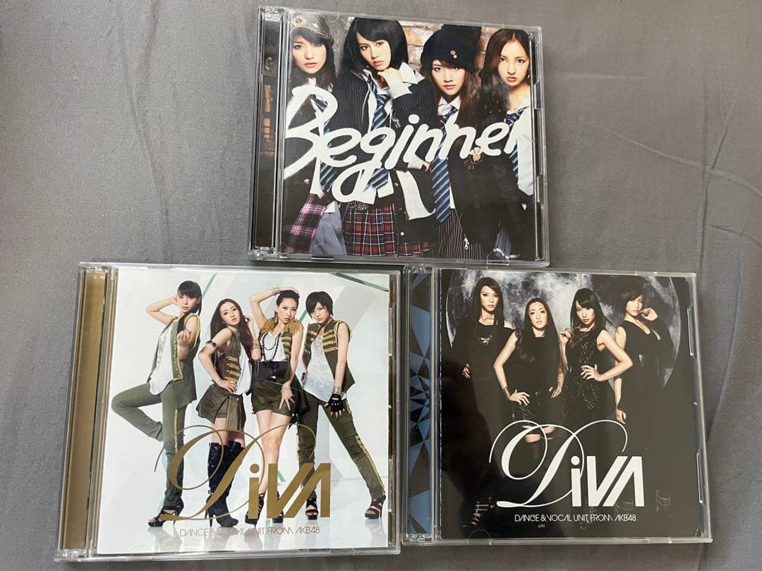 AKB48 Beginner /DiVA 月の裏側・Cry CD - メルカリ