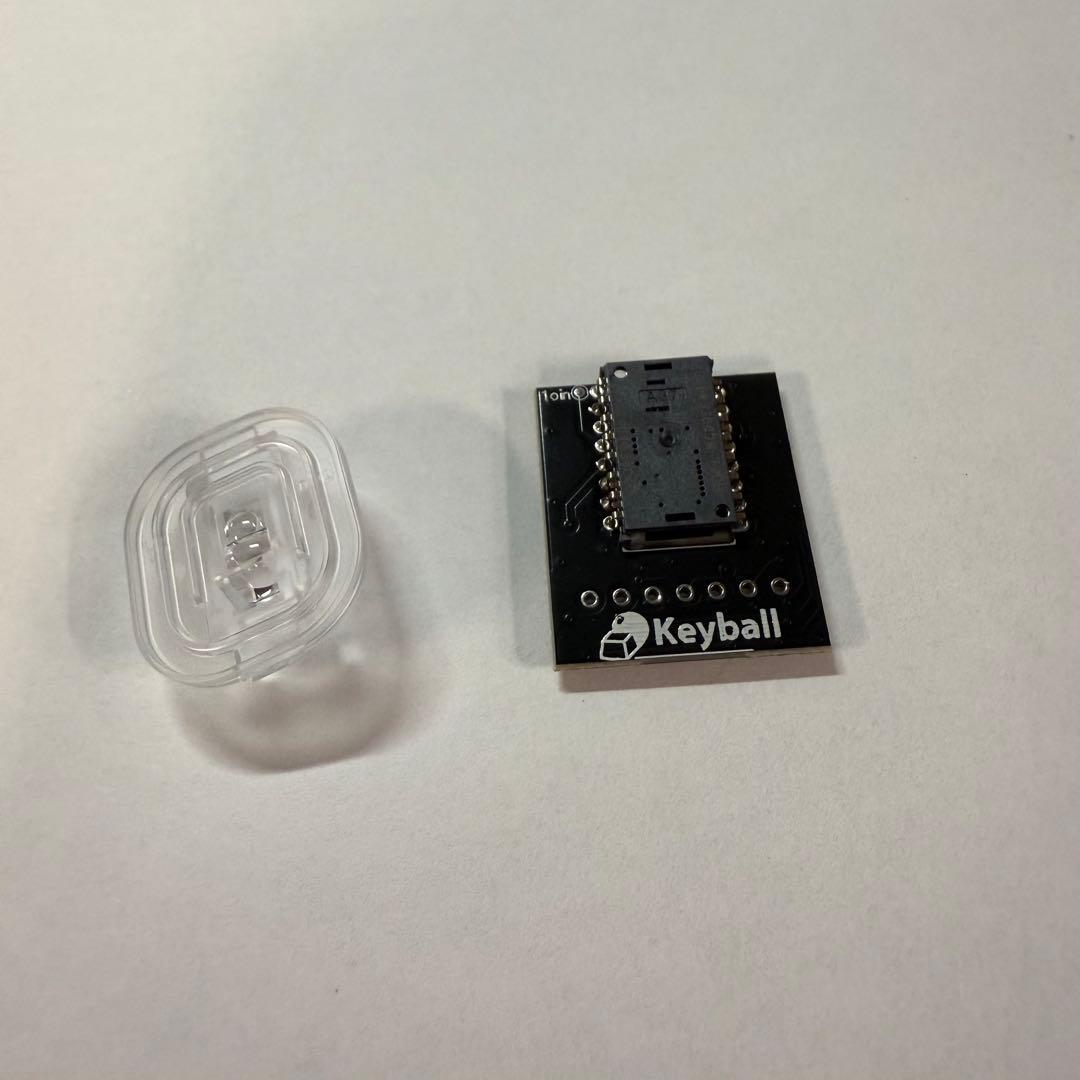 Keyball 半田付け済み 純正品 トラックボール 基板 - メルカリ