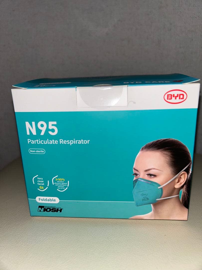 N95医療用マスク 【10枚】 インフルエンザ・コロナ感染予防に - メルカリ