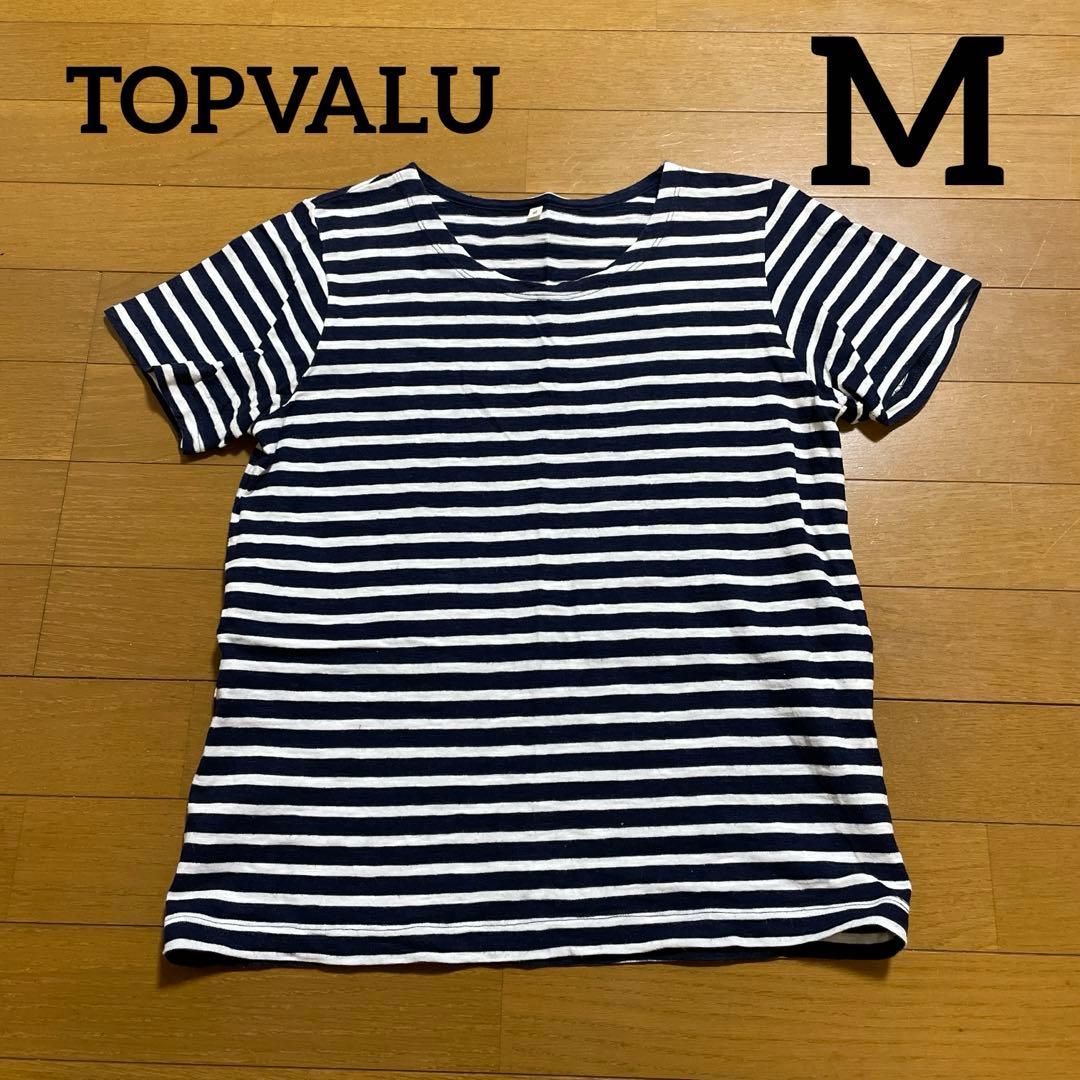 レディース トップス 半袖Tシャツ ボーダー TOPVALU by メルカリ