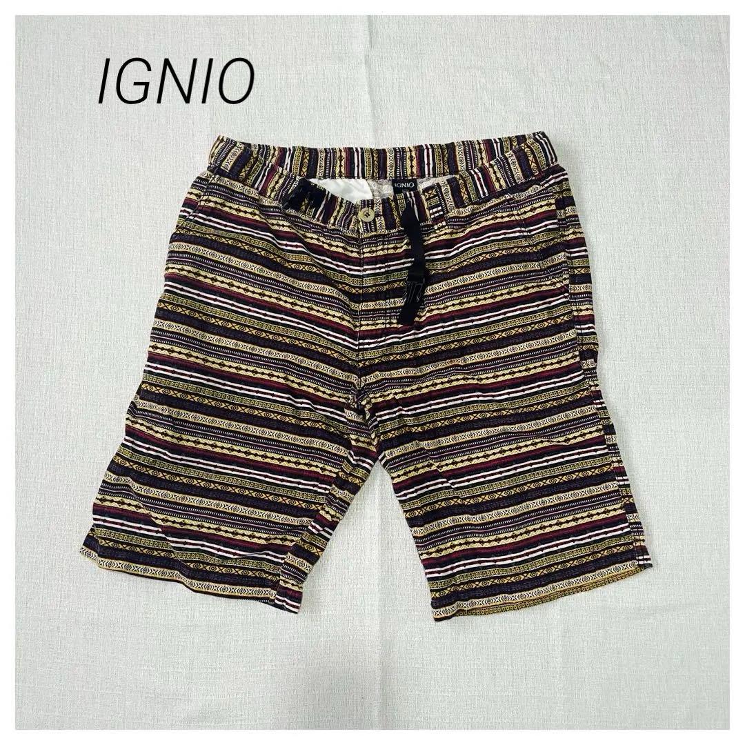 IGNIO ストライプ ショートパンツ XOサイズ - メルカリ