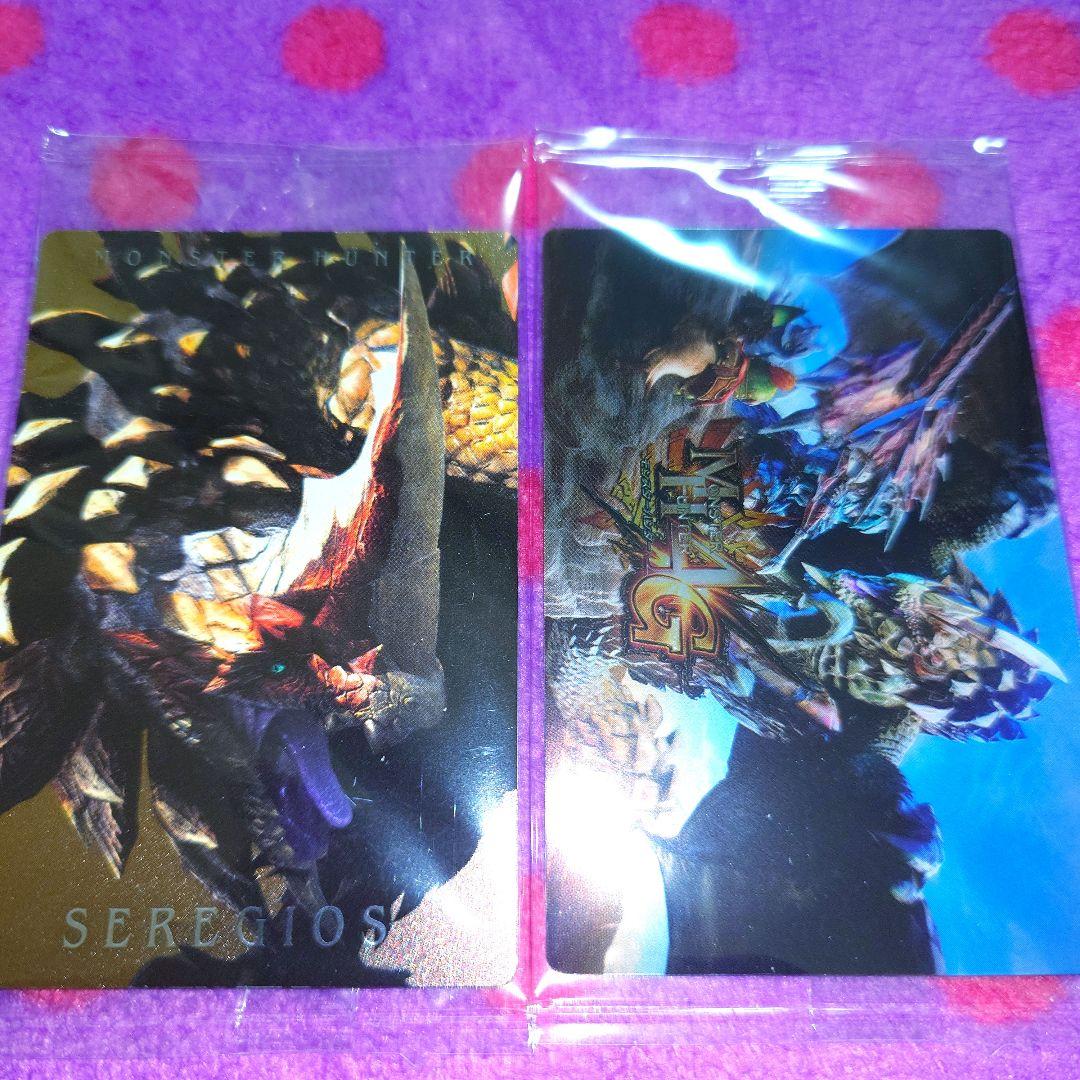 ②モンスターハンター 20th カードウエハース MH4G セルレギオス 2種 - メルカリ