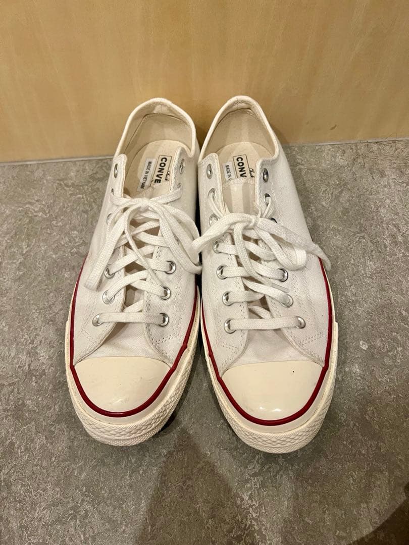 CONVERSE ct70 チャックテイラー 白29cm - メルカリ