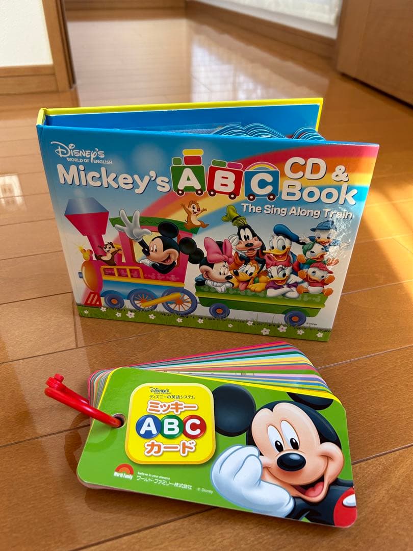 DWE ミッキーCD&Book ミッキーABCカード - メルカリ