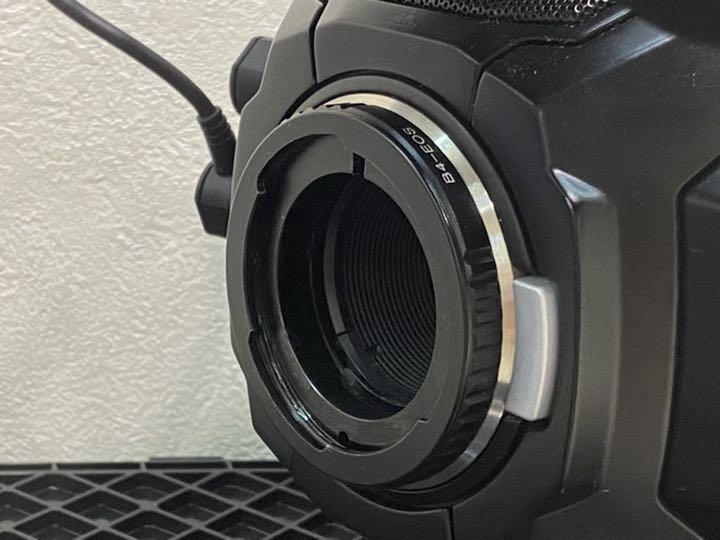 44%割引ブラック系激安正規 Blackmagic Ursa Mini 4k Efandb4マウント【必見レア】 ビデオカメラ カメラブラック系
