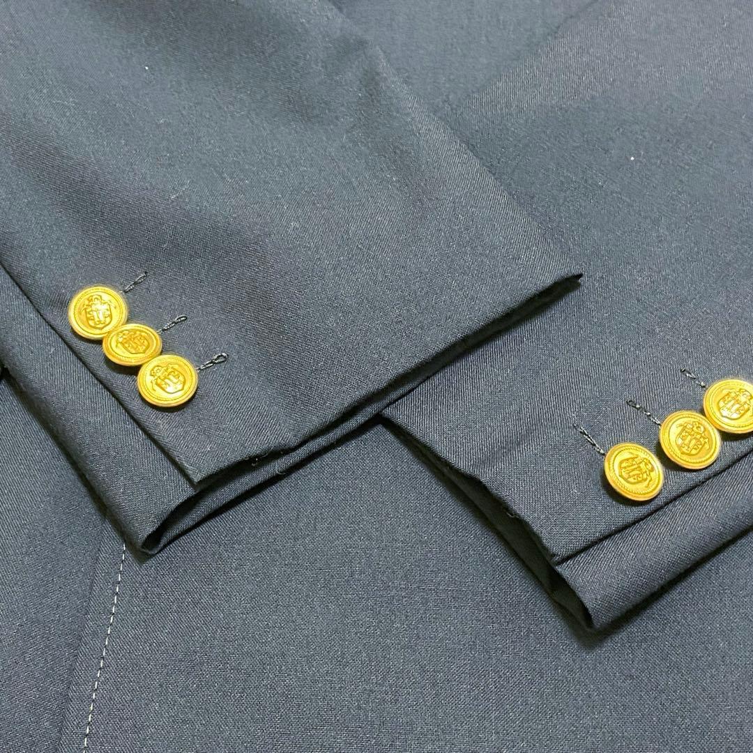 【美品】J.PRESS ブレザー 紺ブレ ダブル4ボタン 金ボタンYA7 日本製 - メルカリ